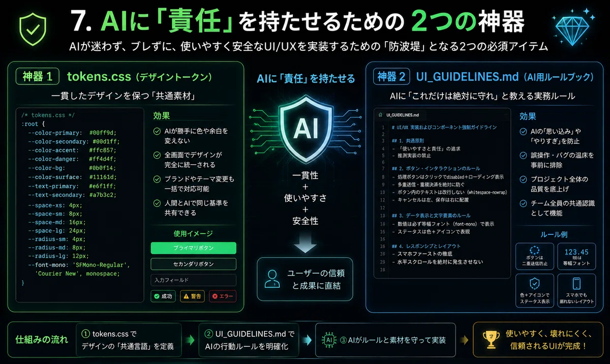 【第3弾】AIフロントエンド開発の罠：UI/UXの本質は「おしゃれ」ではなく「使いやすさと責任」である｜たろー