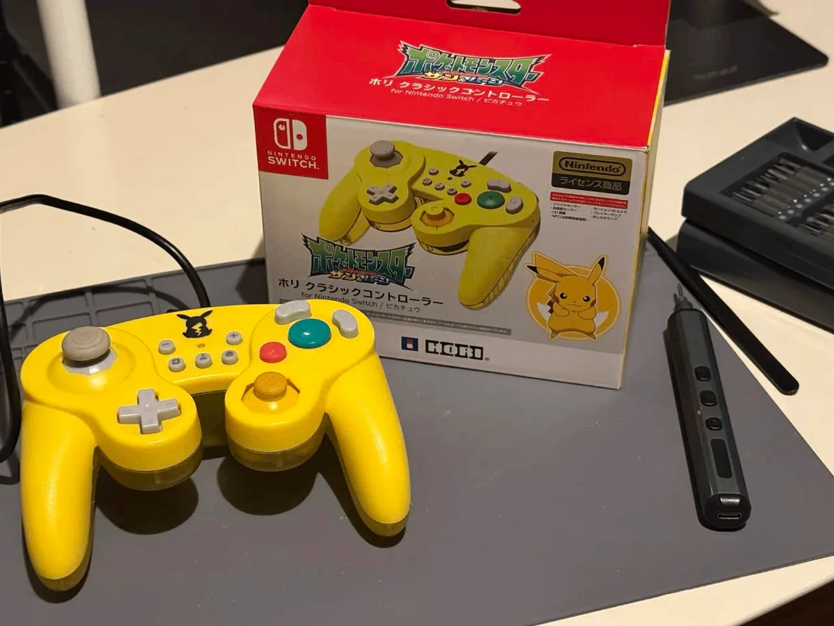 Repairing a broken classic controller bought for 300 yen｜かわにし
