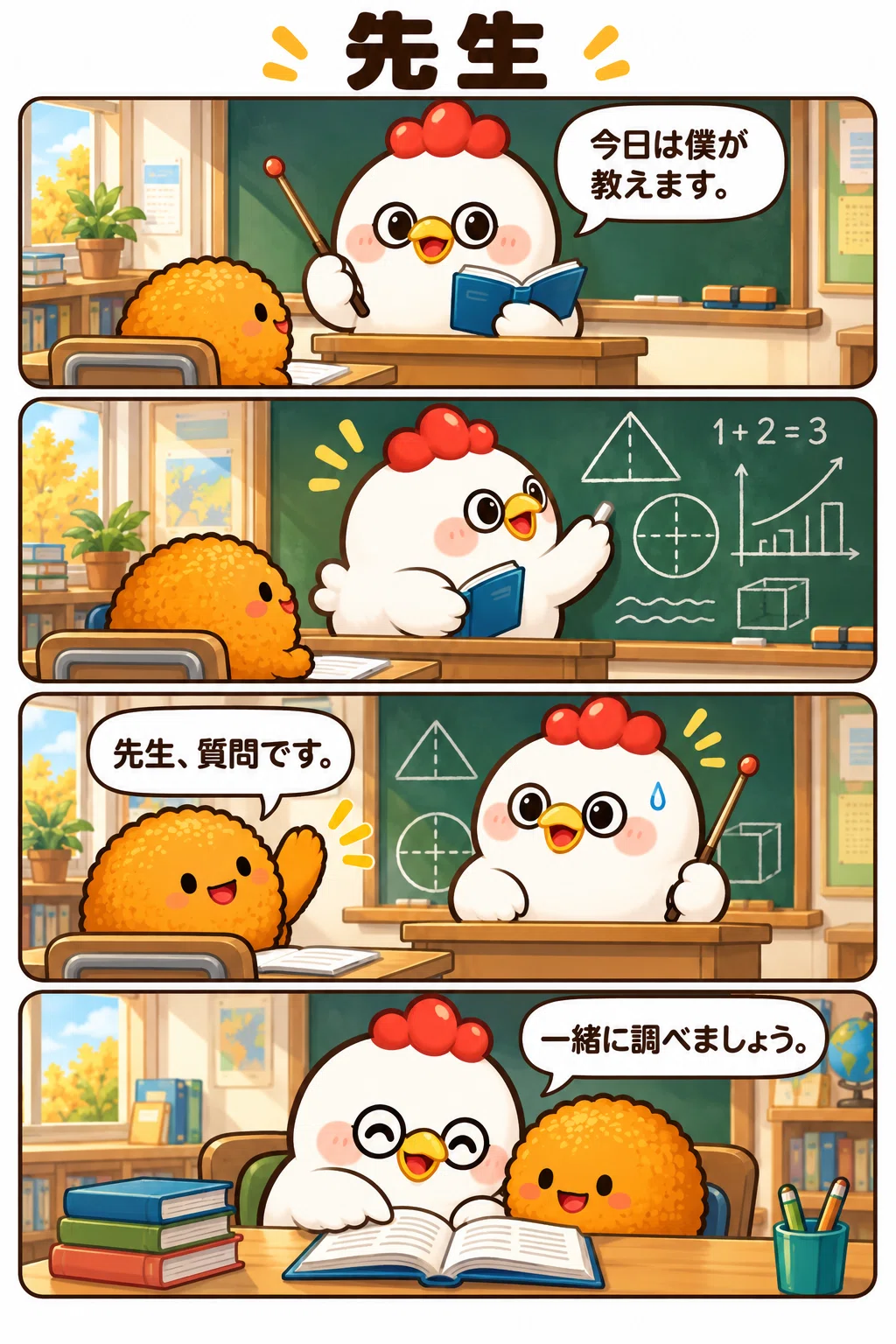 [October 5 | What Day Is Today?] World Teachers' Day｜コロッバーKAWAI