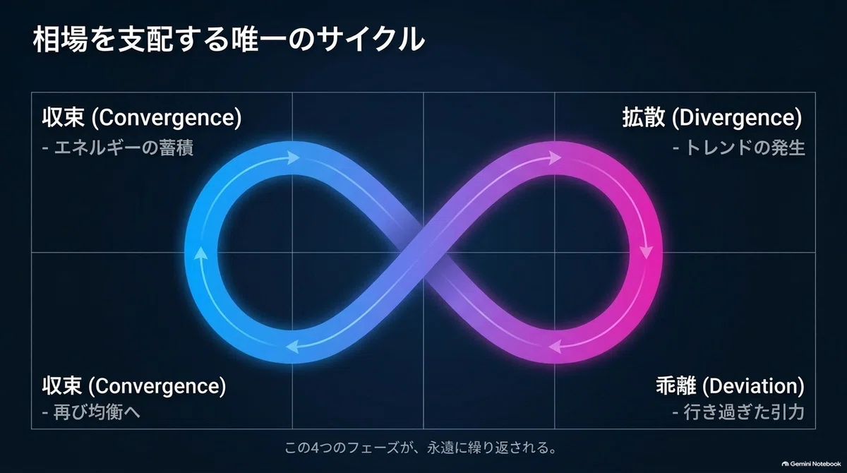 Applying the MA conceptual diagram to real charts: The 'Convergence → ...
