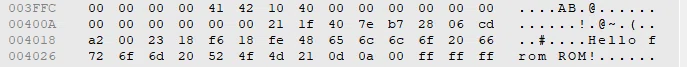 Hello World on MSX ROM using z80asm｜初心者と名乗るのはちょっと