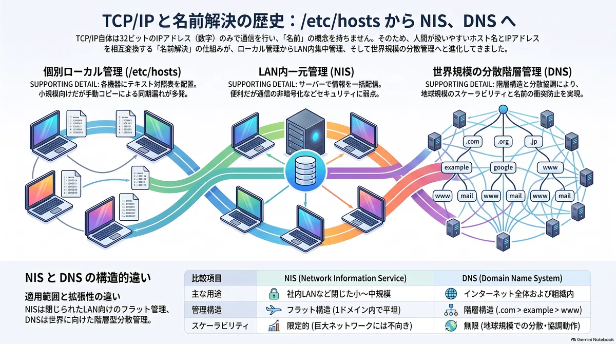 Why does TCP/IP not know 'names'? The history and aesthetics of name ...
