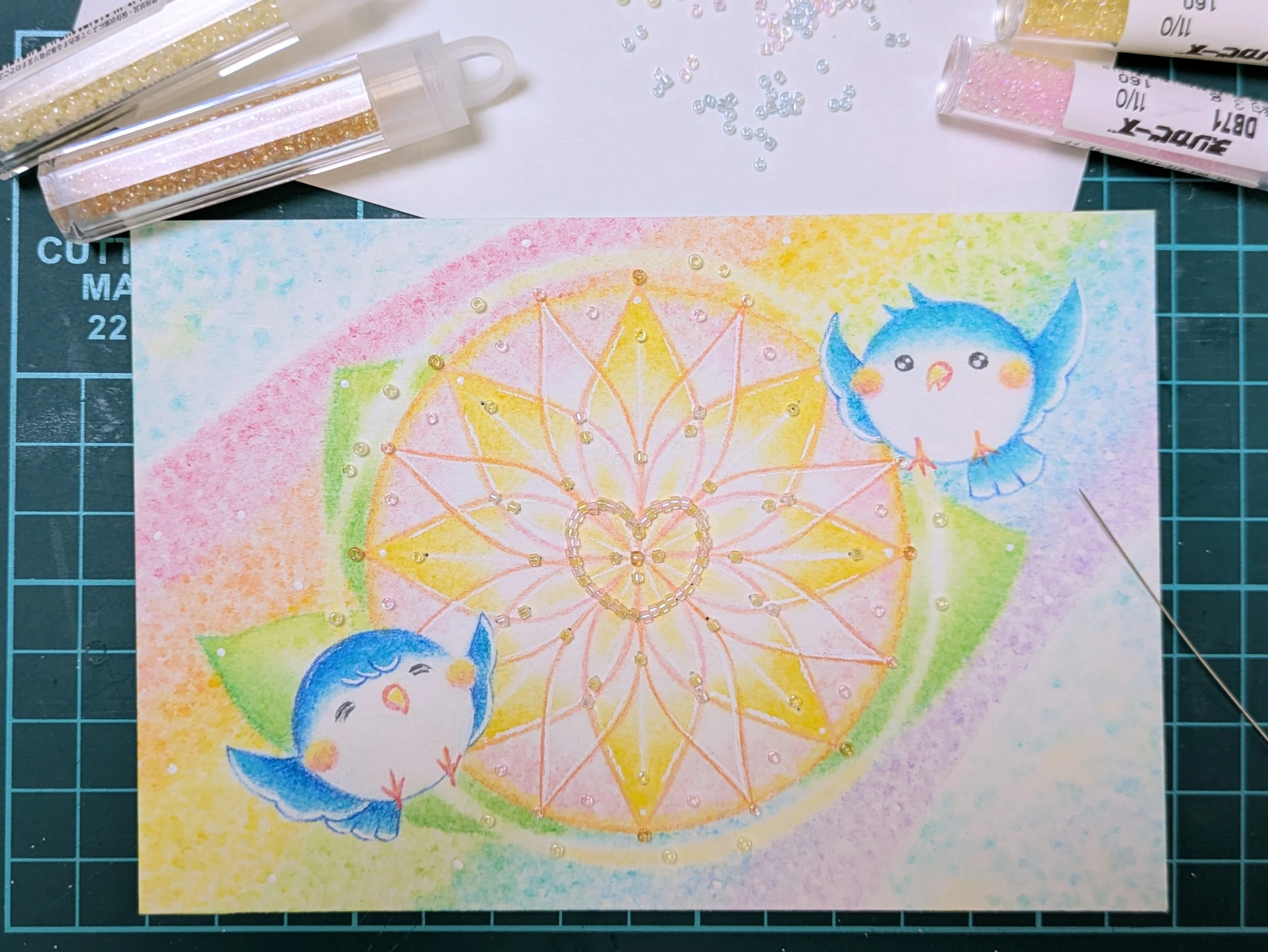 Hand-drawn Illustration🪄 [Creative Process] ②｜絵中かなえ