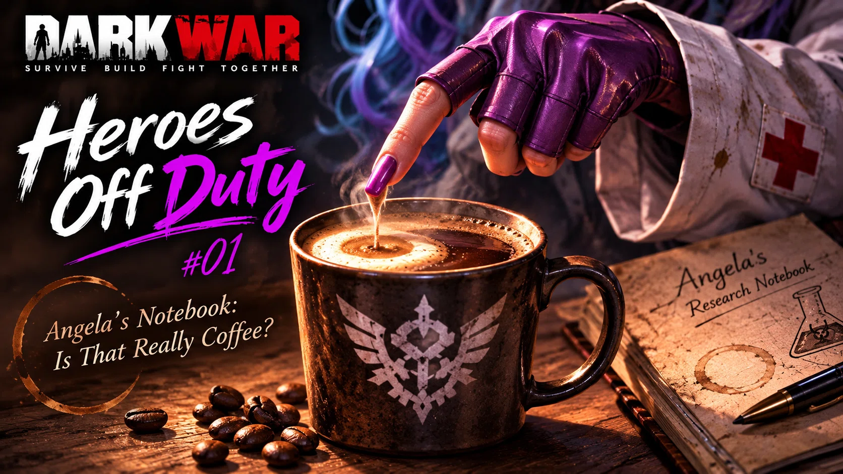 ☕ DARK WAR | The Untold Daily Lives of Heroes #01 