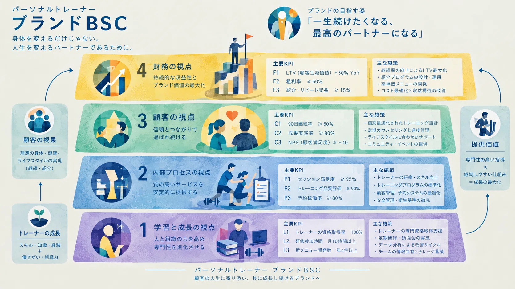[Personal Trainer Brand BSC] Strategic Theme 5: Clarify Differentiation ...