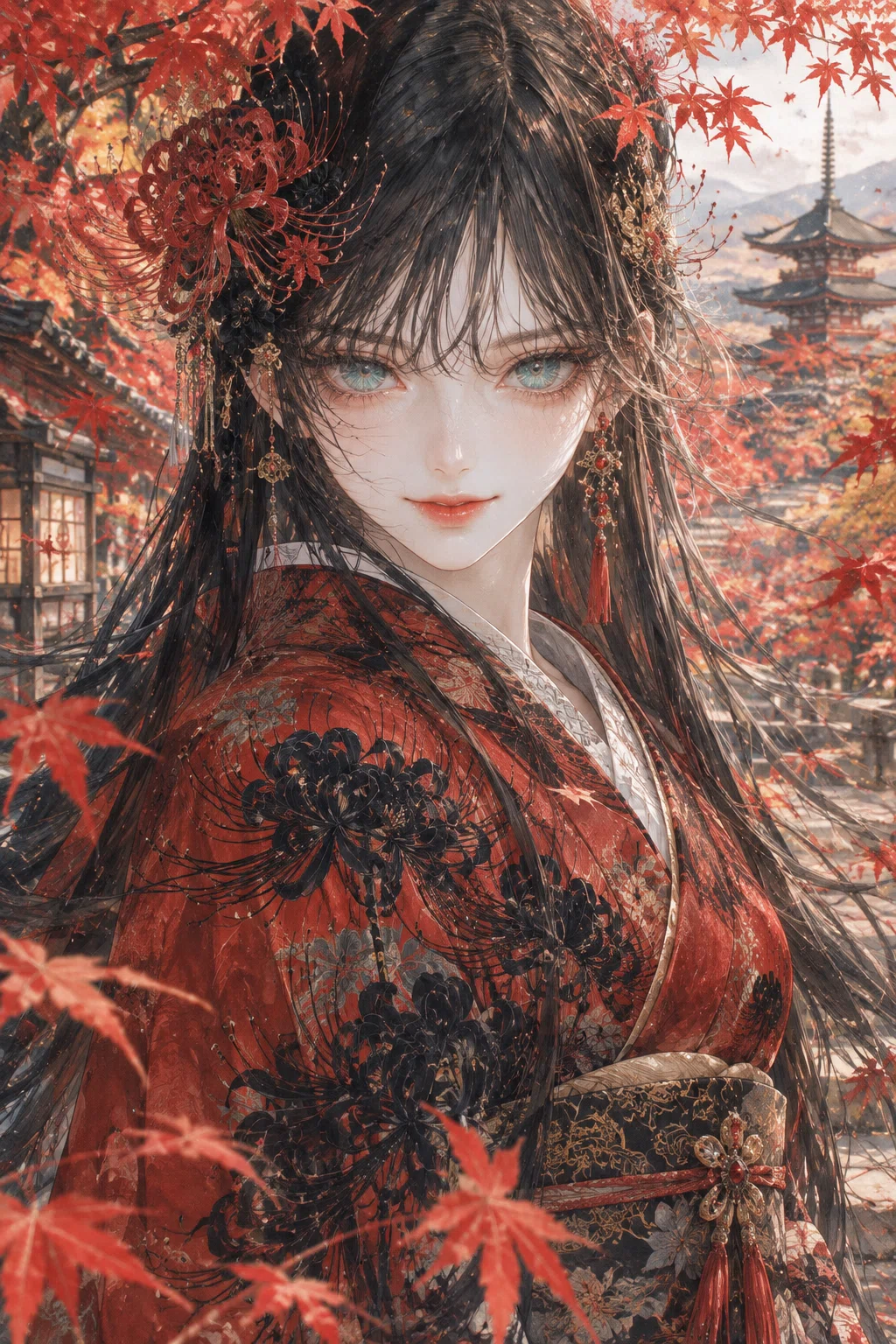 AI Illustration Fantasy Book (Crimson Volume)｜ofukuwake