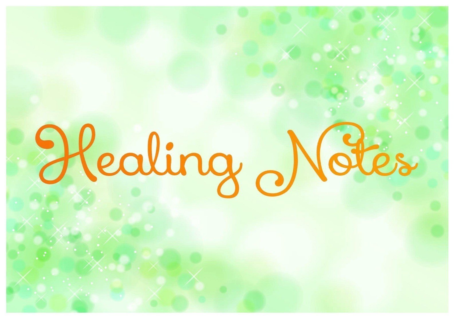 healing_notes｜note