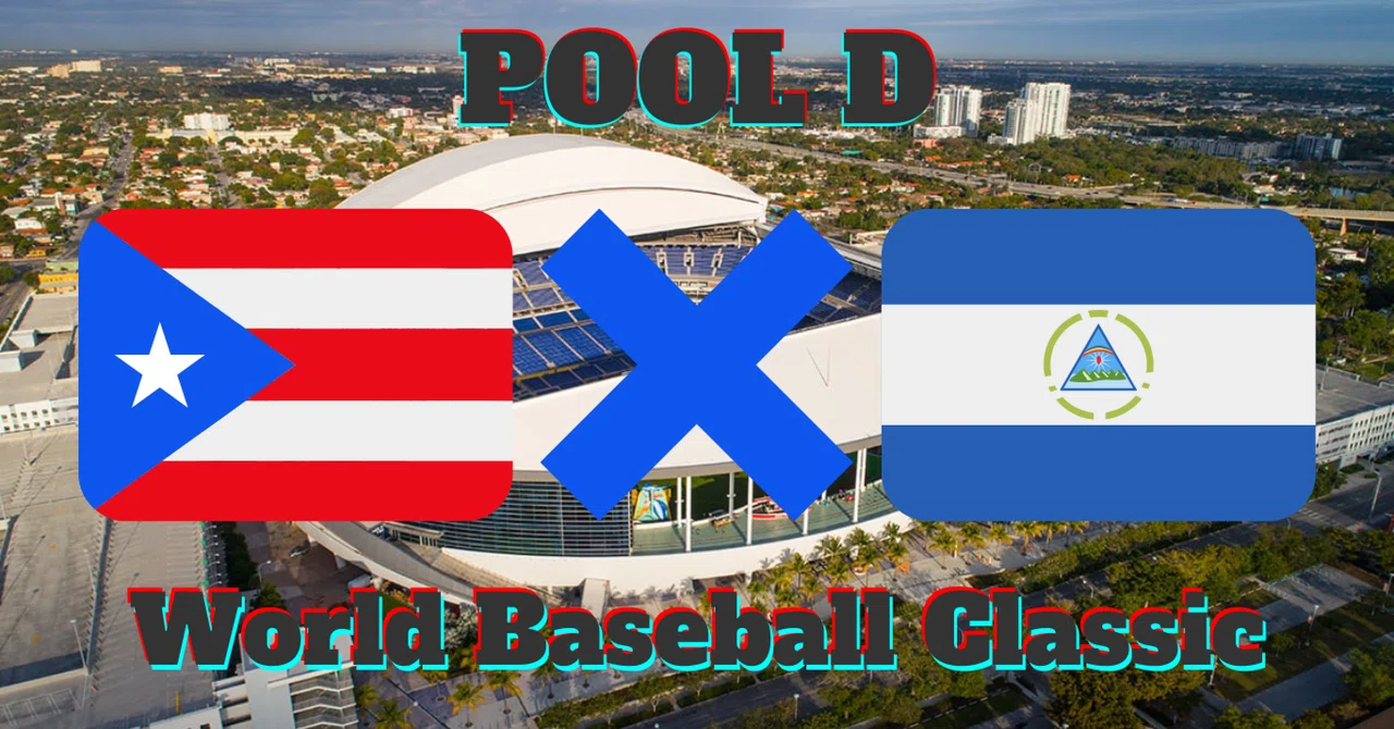 【WBC】POOL D プエルトリコVSニカラグア ｜ゼンキ