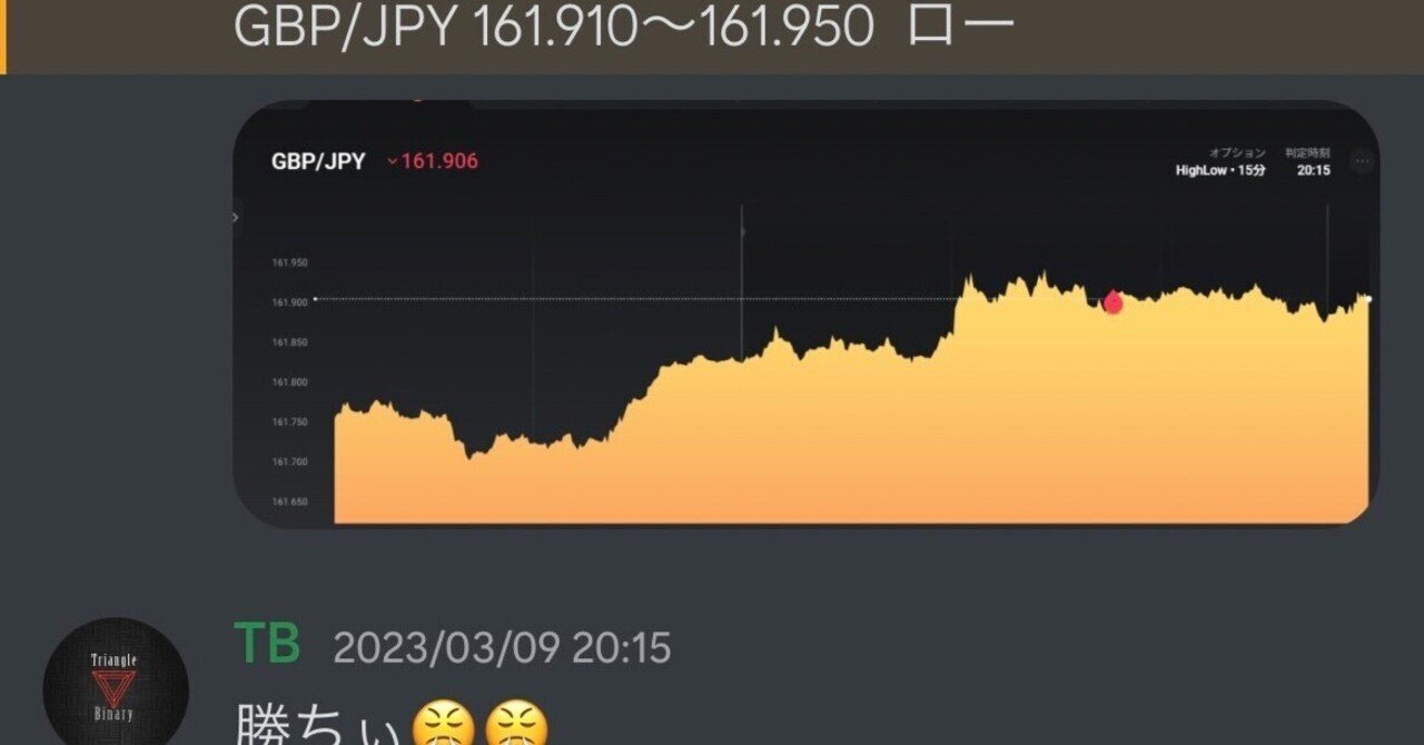 バイナリーオプション無料配信 【3月9日】｜トライアングルバイナリー【BO＆FX】