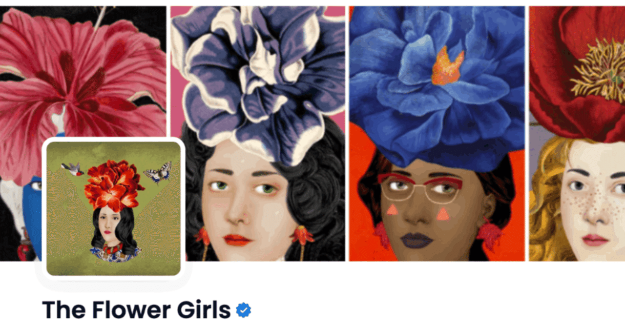 The Flower Girls｜Web3図鑑-Masato｜note