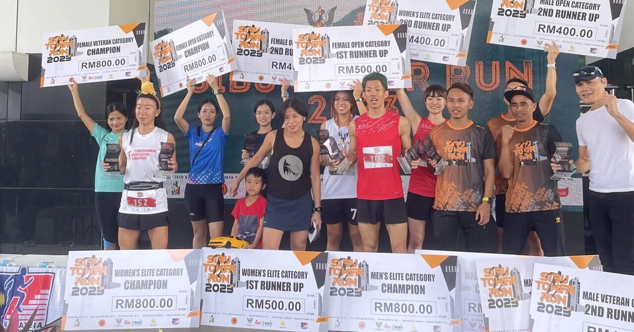 2023.3.18 SIBU TOWER RUN｜小山の階段ノート