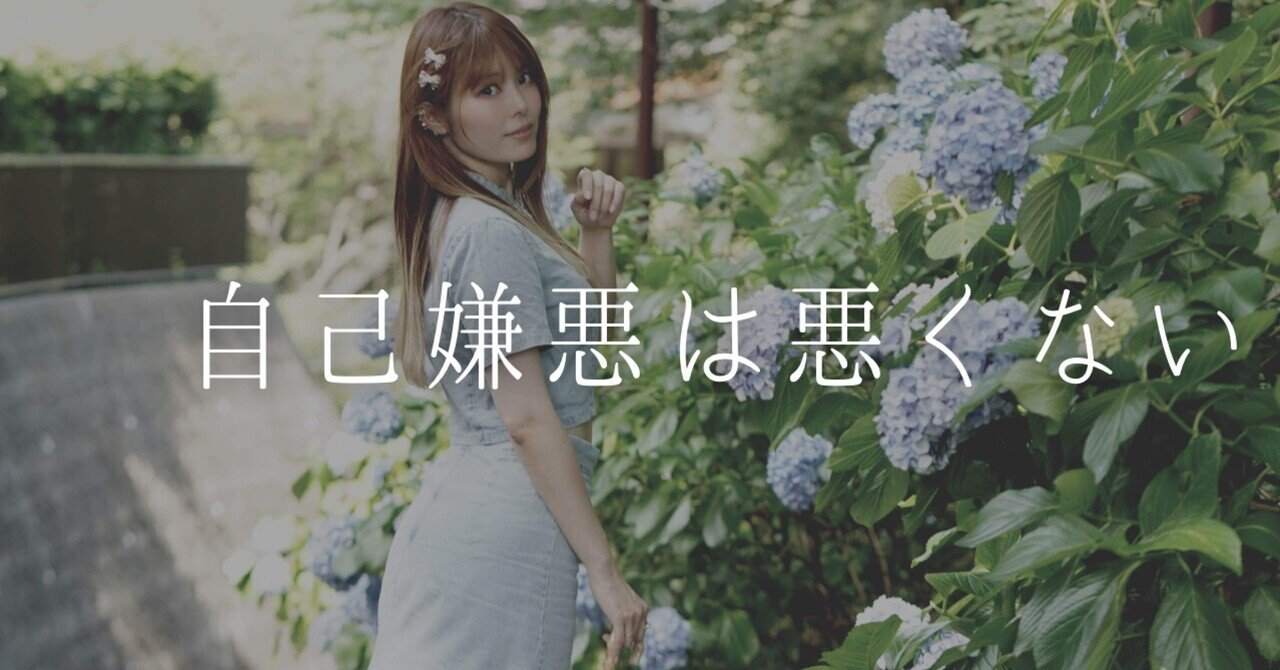 自己嫌悪は悪くない｜INAMI｜note