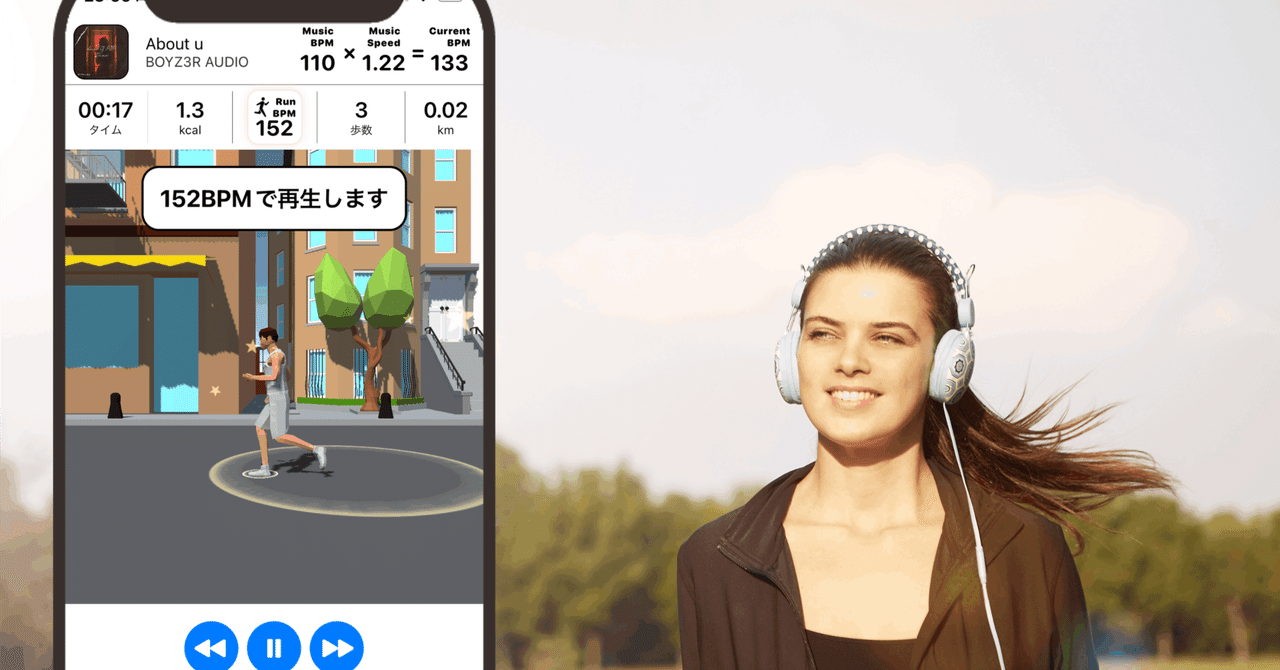 Beat Running 配信開始！｜Makoto Ito