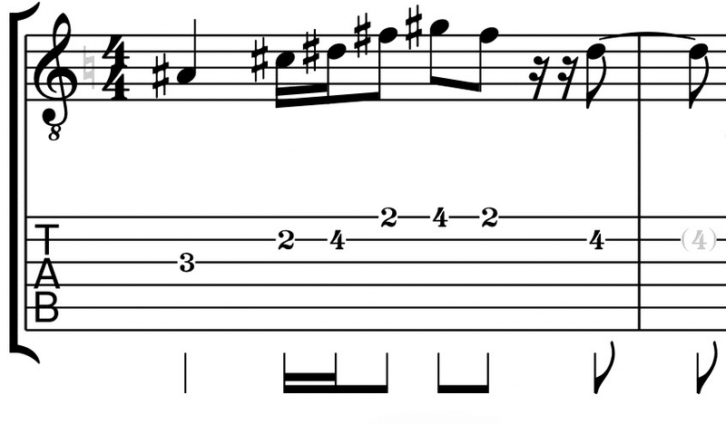 2弦4フレットD# 1、2弦の鳴りを活用しよう。｜クロカワ｜note