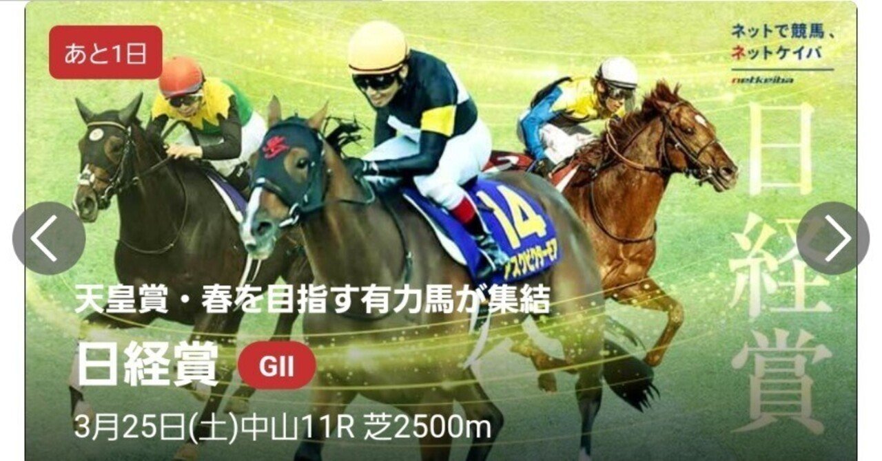 325土🔥重賞勝負レース🔥『毎日杯』と『日経賞』で重賞2レース勝負。先週も土日ともに当てた重賞で勝負。注目してくれ｜🎴mayuto弟🎴