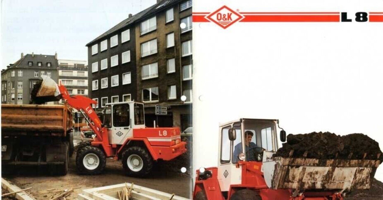 O&K L8｜建設機械化ライブラリー｜note