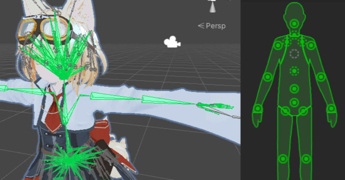Unityと仲良くしたいVRChat日記(5)ボーンと着せ替えツール｜ninigo