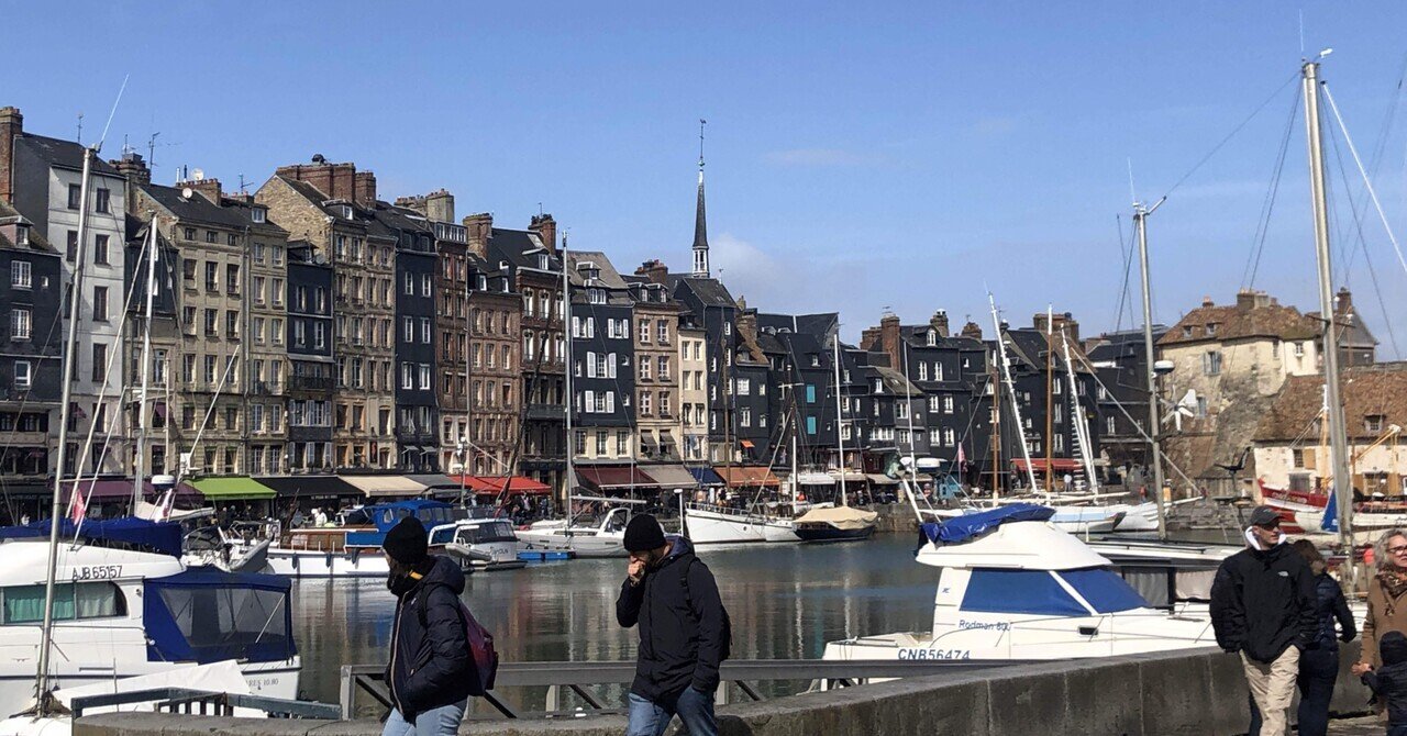 ロンドン生活189日目｜フランスの港町Honfluerに行ったよ｜mitsuki.｜note