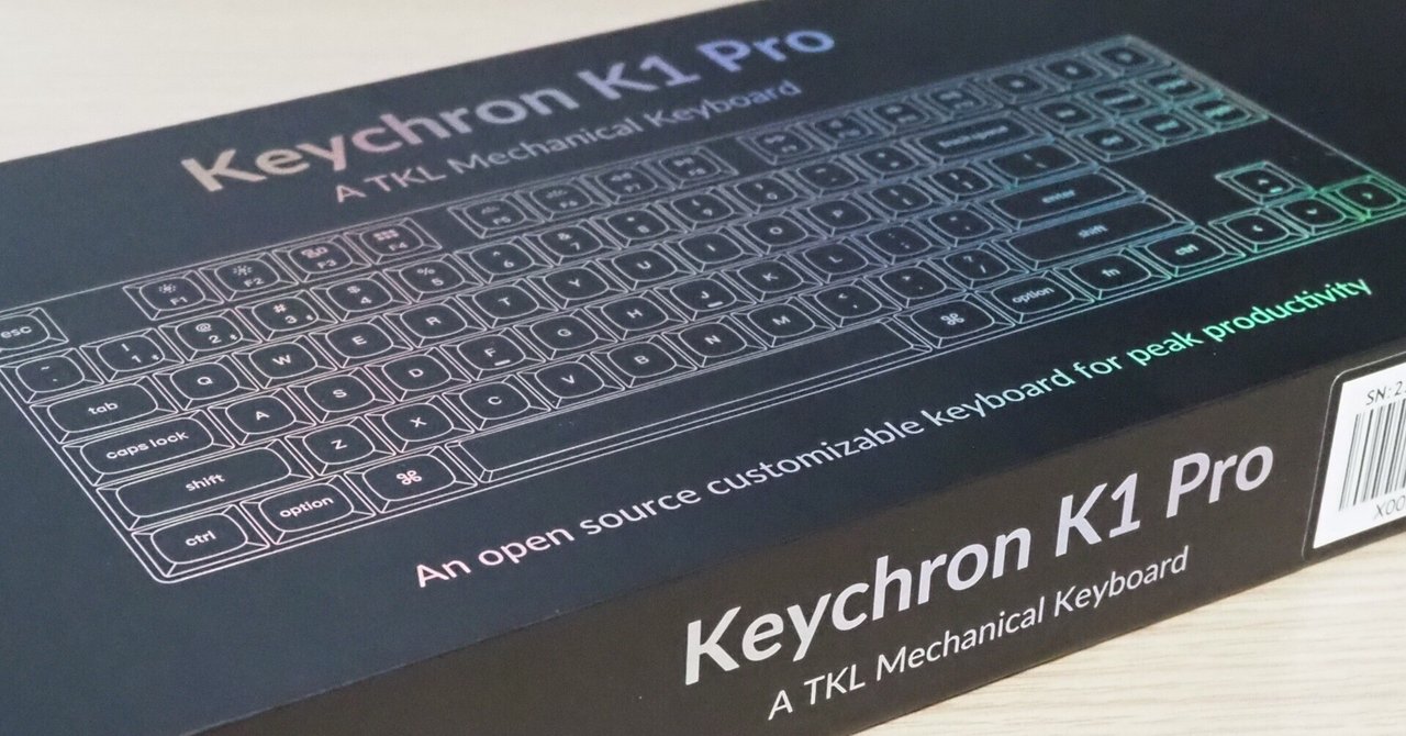 Keychron K1 Pro Keyboard｜Akio van der Meer