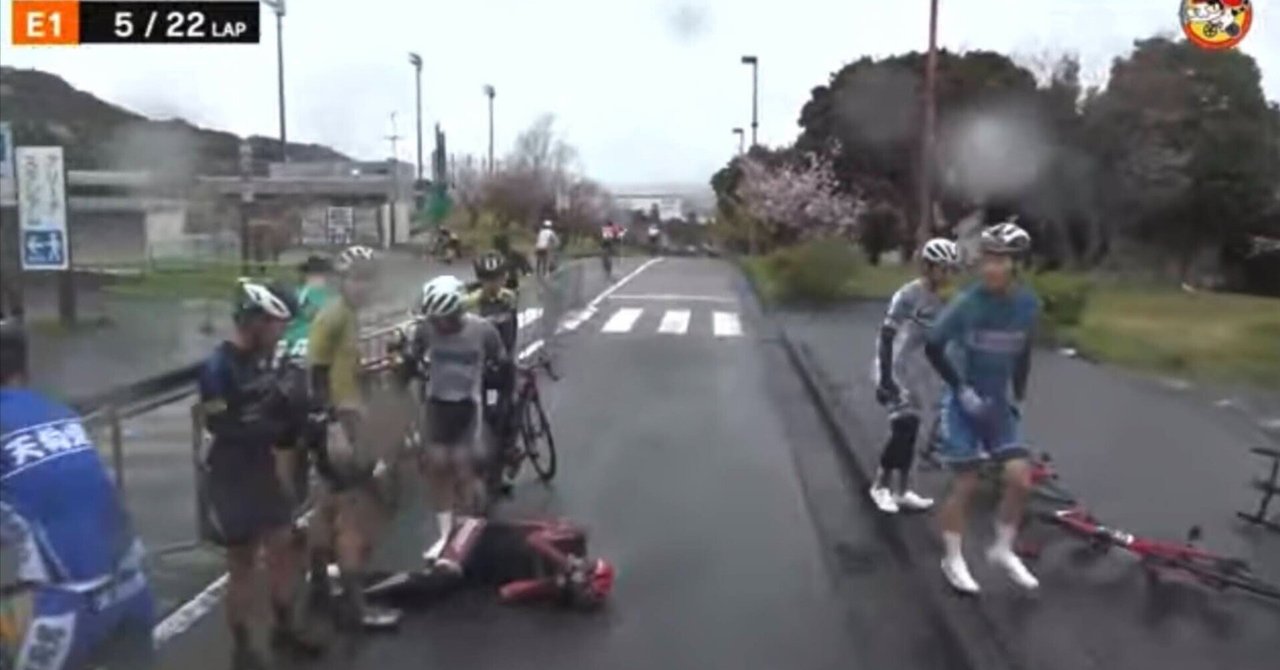 【RX 高岡】 2023.03.24 JBCF 袋井・掛川ロードレース E1 落車DNF｜akihiro.takaoka