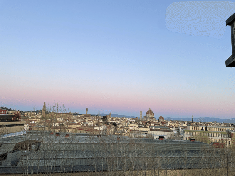 大混雑のアカデミア美術館で学びました。｜Yoko Yabe