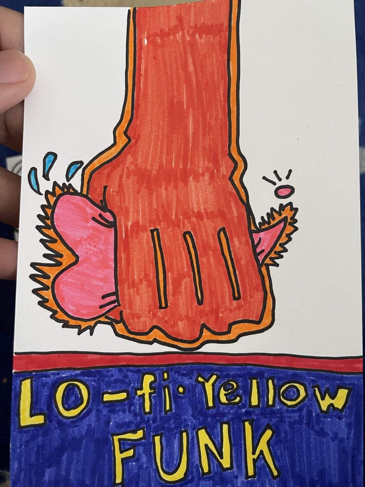 世界に一枚のポストカード（名刺）制作中｜Lo-fi Yellow Funk創作所【note】