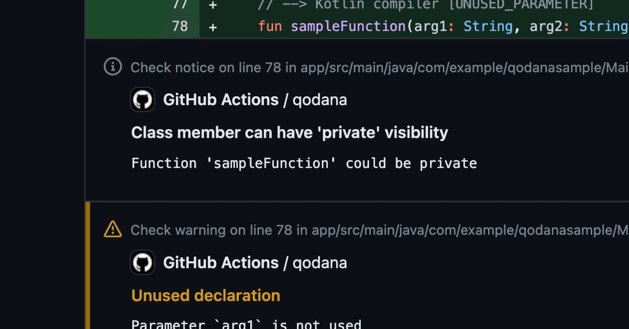[Qodana] [Android静的解析] GitHubのPull Requestに対してAndroid StudioのCode Inspectionsを自動実行する｜NTT ...