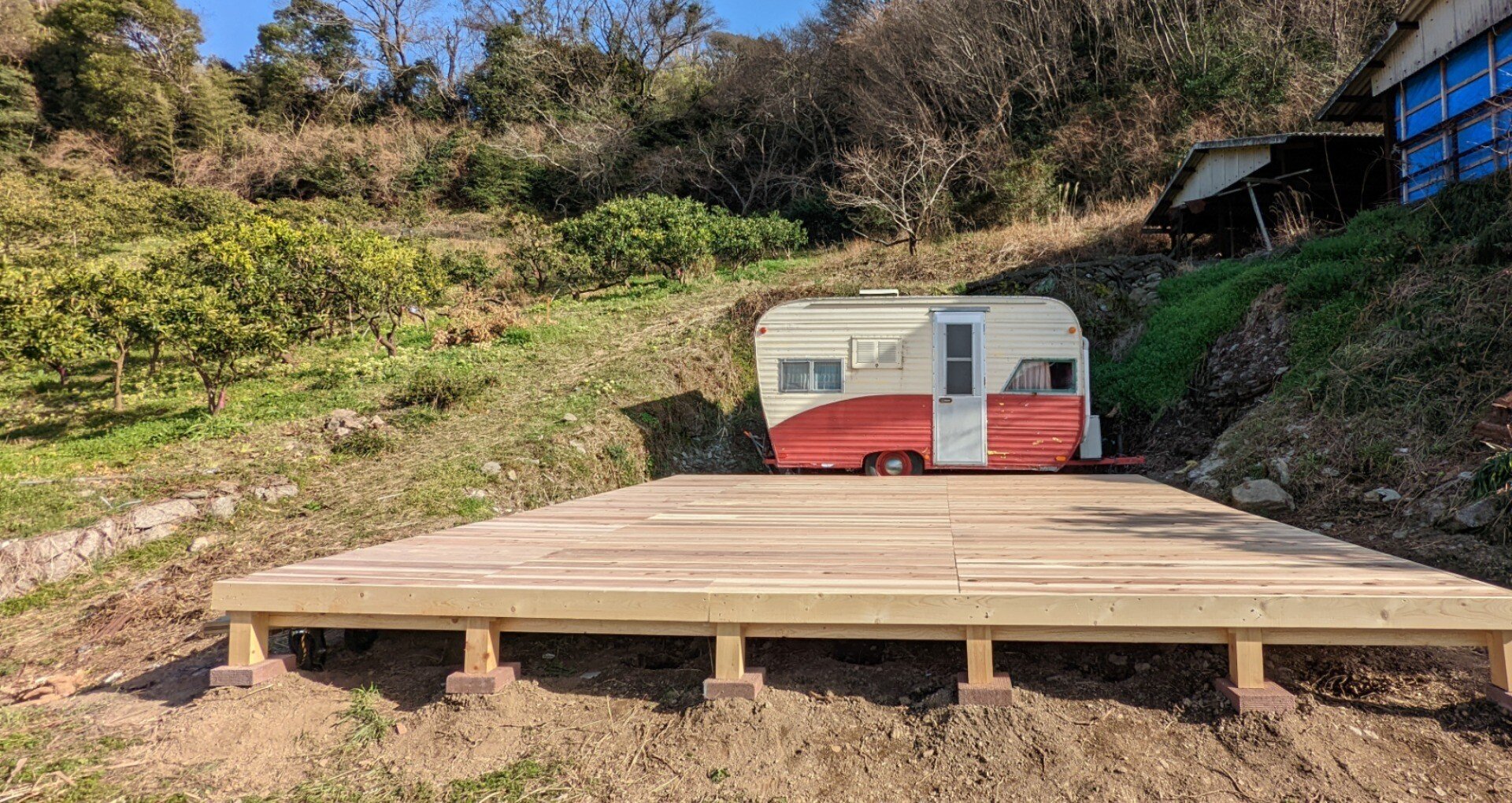 広い農園に1区画だけ。未来につながるキャンプ場をつくった話。｜hassy｜note