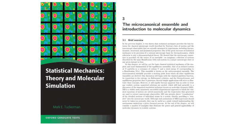 Statistical Mechanics: Theory and Molecular Simulation Chapter 3 - The microcanonical ensemble ...