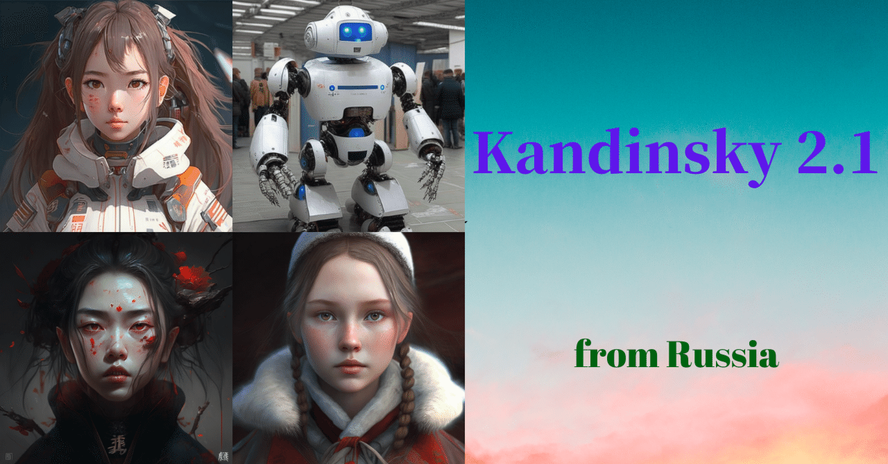 ロシアから来た新しい画像生成AIモデルKandinsky 2.1のGoogle Colabノートの公開｜IT navi