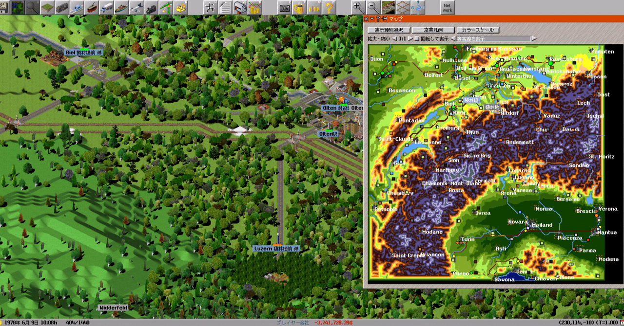 【Simutrans】swiss_mountains攻略 Vol.18｜移動大事たびきろく