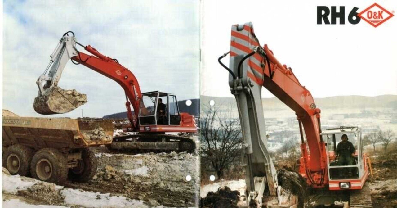 O&K RH6｜建設機械化ライブラリー｜note