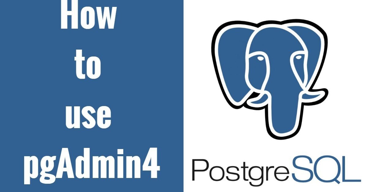 postgreSQL【初心者必見！】pgAdmin4のまずは覚えておきたい使い方｜コード日和(びより)♪プログラミング講師