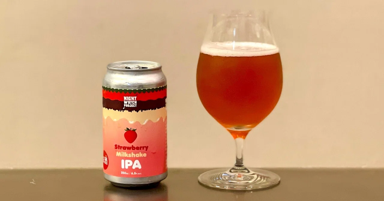 Far Yeast Brewingの「NIGHT WATCH PROJECT Strawberry Milkshake IPA ...