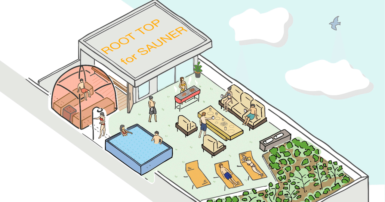 【あと67日】 ワイワイ楽しいサウナ｜for sauner｜note