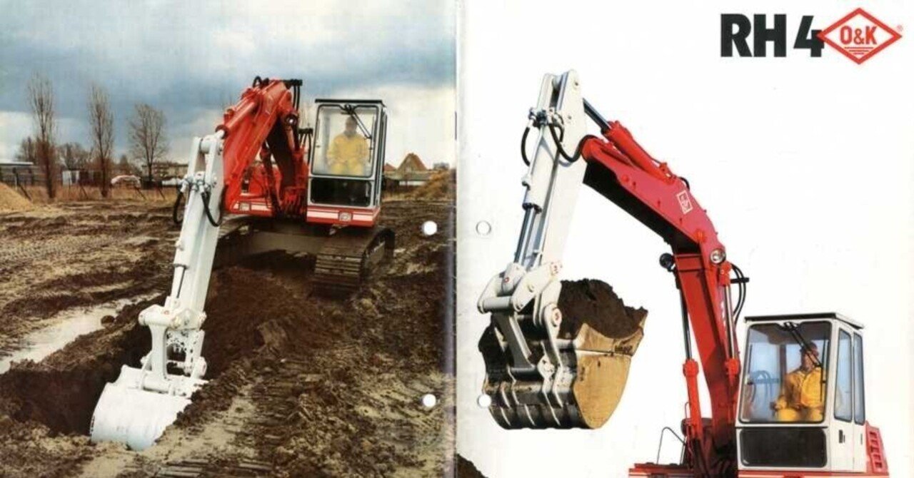 O&K RH4｜建設機械化ライブラリー