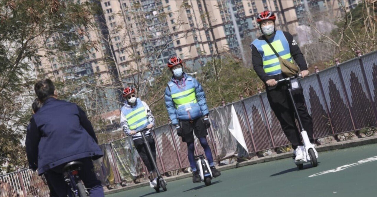 香港、電子スクーターにゴーサインを出す試みが始まった。｜DigitalCreator｜note