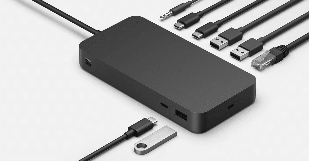 Microsoft Surface Thunderbolt (TM) 4 ドック のご紹介（2023/04/10、ニュースリリース）｜河合一彦