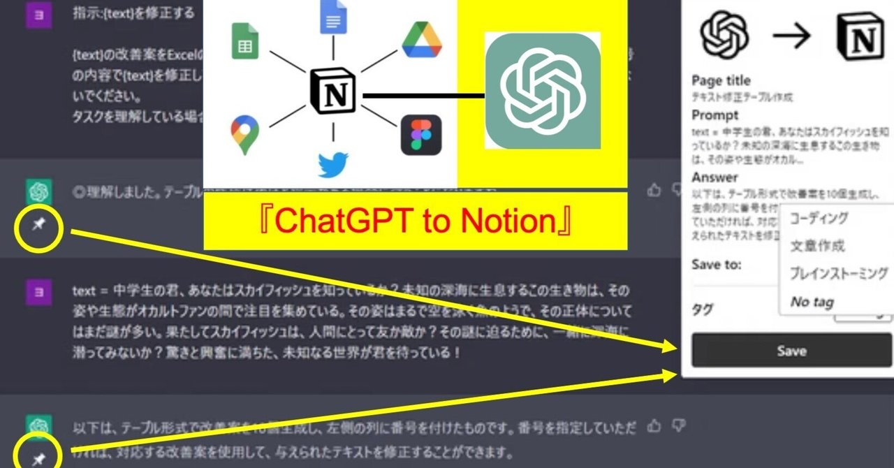 ChatGPTの会話をワンクリックで保存『ChatGPT to Notion』｜Jun｜note