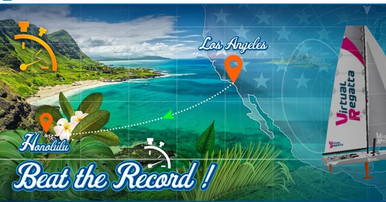 Los Angels to Honolulu Record 2023｜NIPPON eSailing Squadron