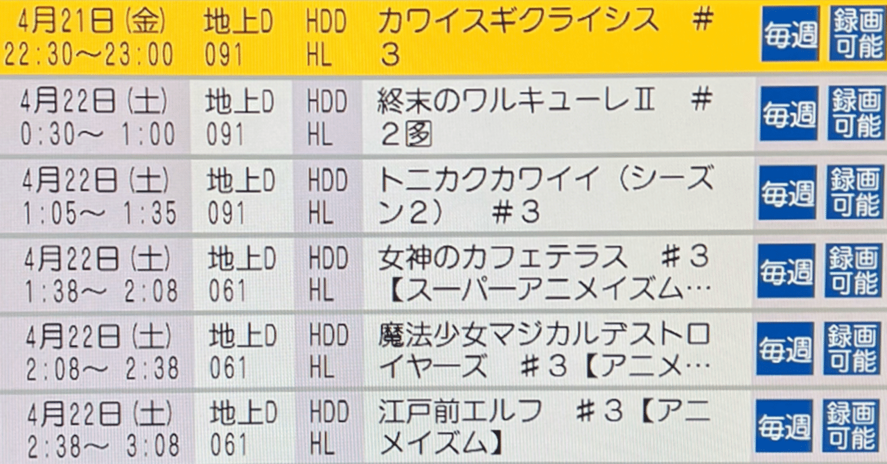 2023春アニメ 所感｜senzui