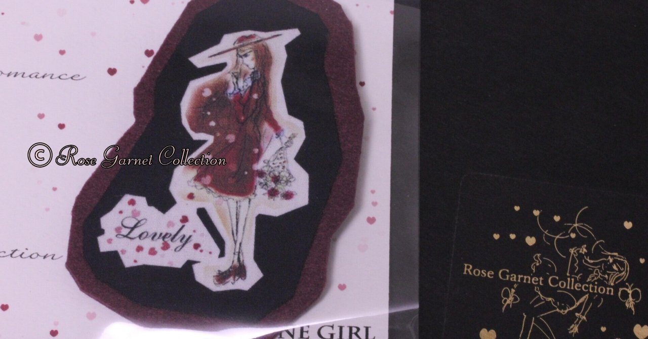 new Parisienne Romance Brooch（Rose Garnet Collection）｜Rose Garnet｜note