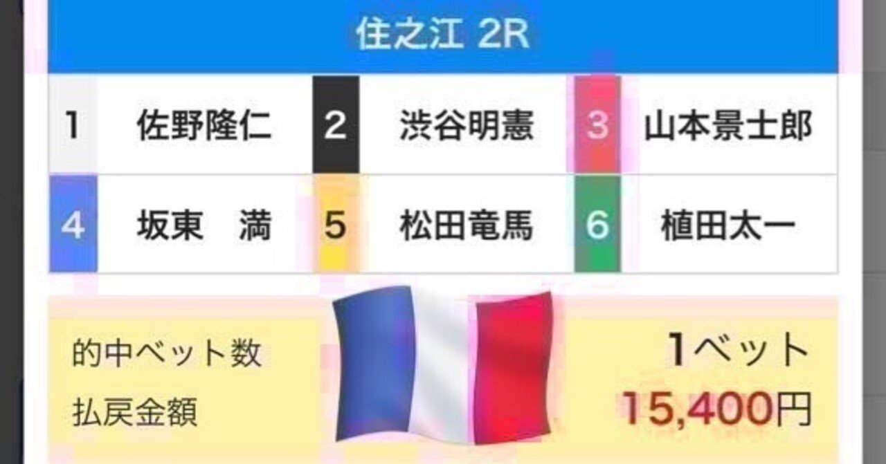 住之江2r 1539【㊗️熱すぎる狙い方超激アツ特大配当予想㊗️】｜万舟皇帝プロの競艇予想屋🇫🇷｜note
