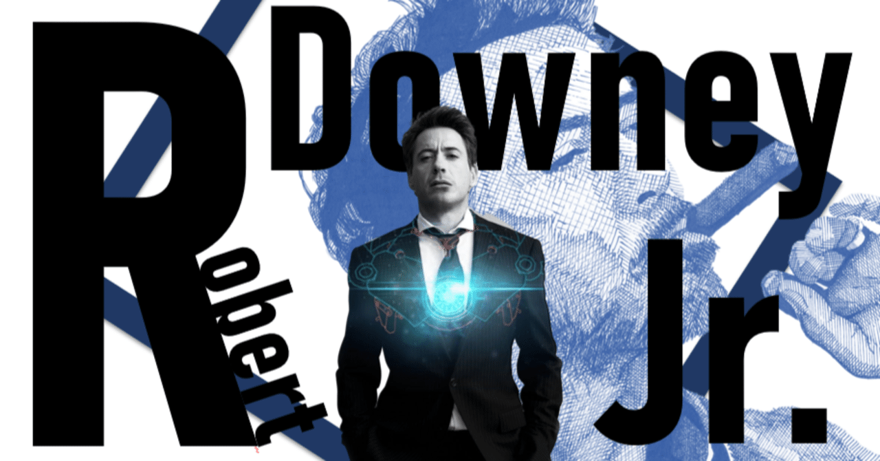 【Free】Robert Downey Jr_template｜PPTotaku