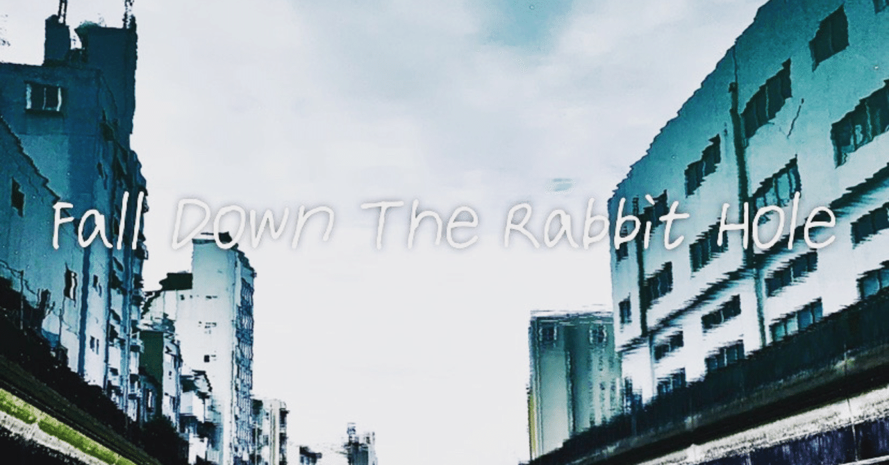 Fall Down The Rabbit Hole｜猿☆人間