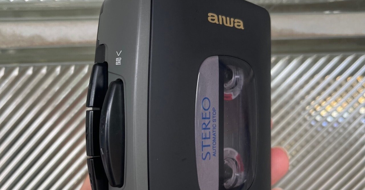 今日のカセットウォークマン履歴20230426｜リョウ｜note