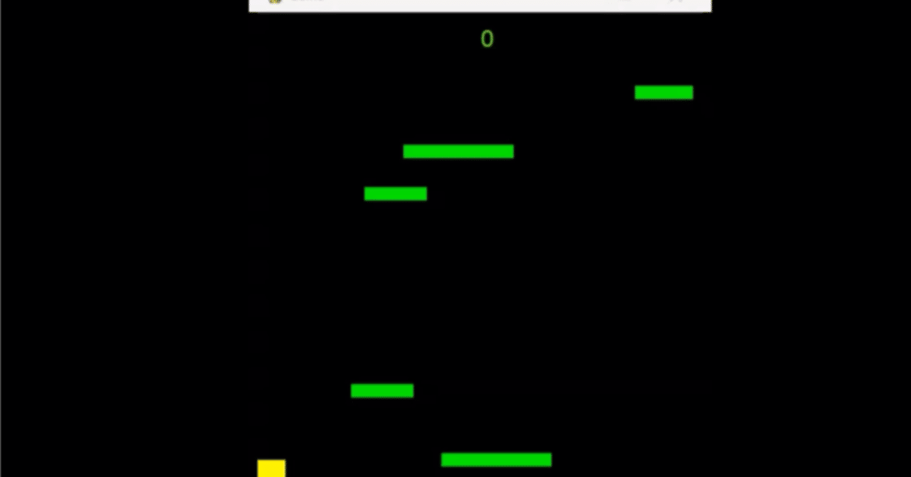 実施報告01：Pygame Platformer｜ふーみん