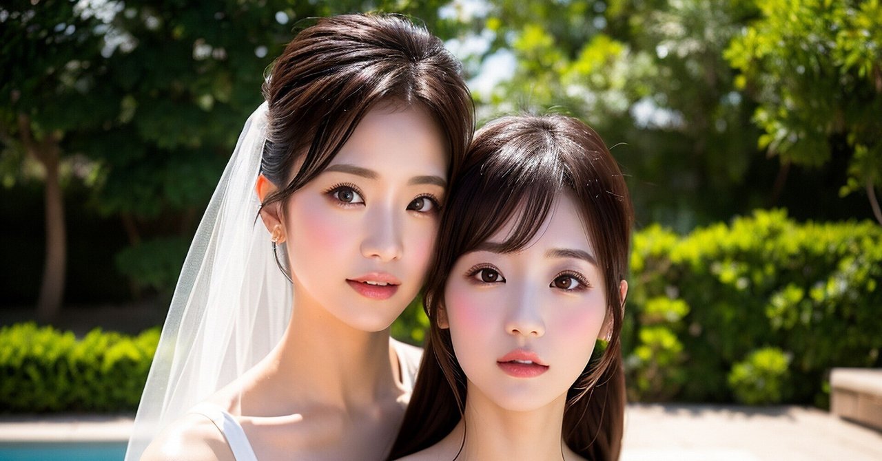 Stable Diffusion + BRA V4 でウェディングドレス姿の女性の画像を生成してみた｜pepeprism