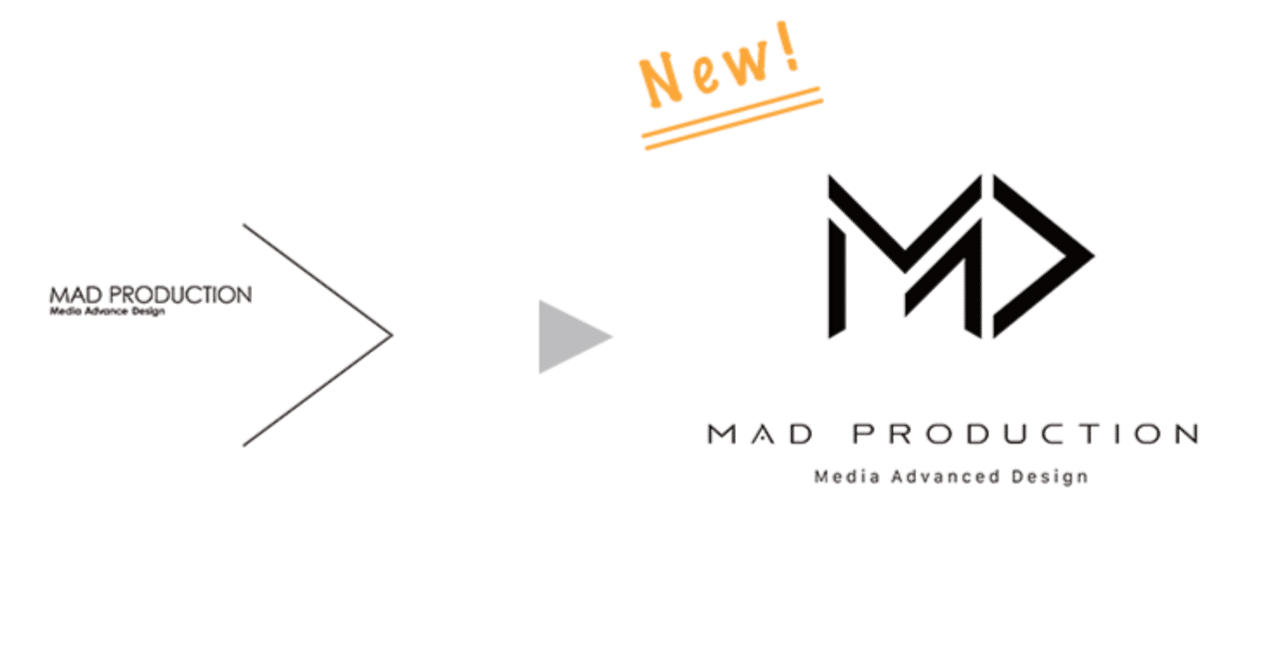 新しいロゴができました！｜MAD PRODUCTION