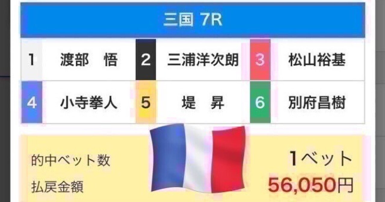 三国7R 11:27【🌹🎉特大配当狙える超激アツ予想🌹🎉】｜万舟皇帝@プロの競艇予想屋🇫🇷｜note
